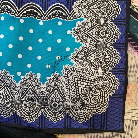 Vintage | Accessories | Vintage Designer Codelo Silk Scarf | Poshmark